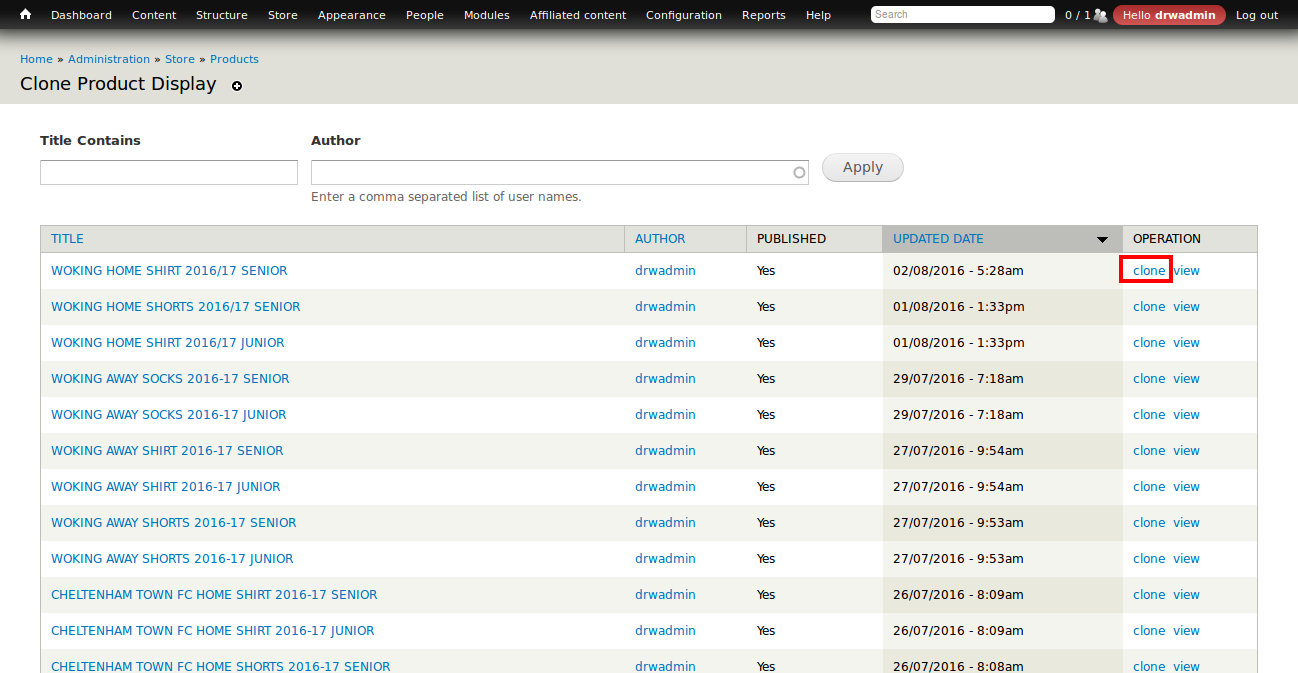 Commerce Product Display Clone | Drupal.org